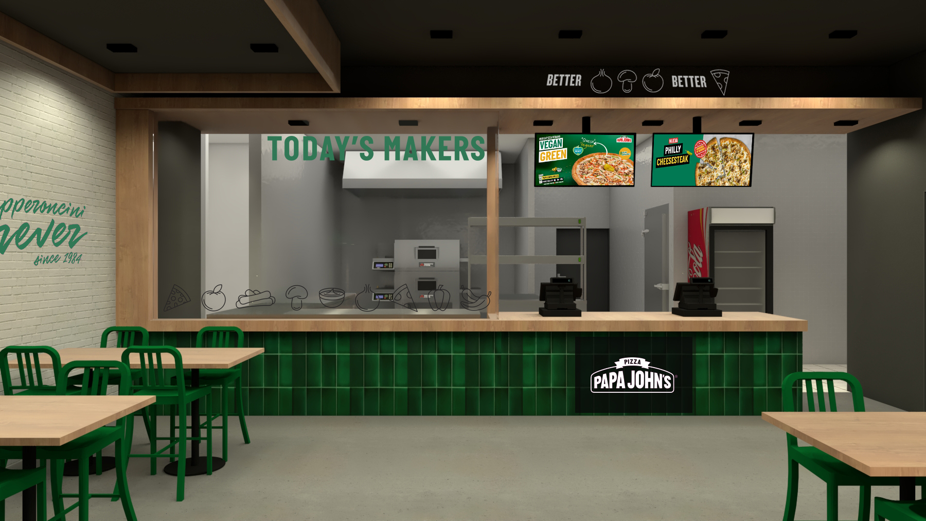 Papa Johns The Good Life Design